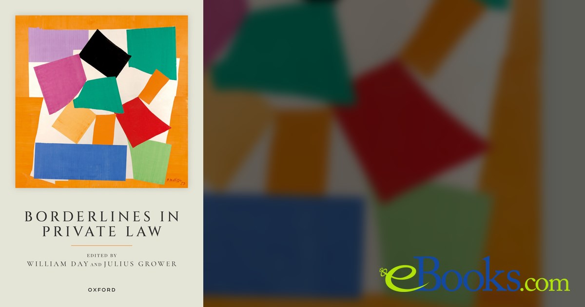 Borderlines in Private Law by William Day (ebook)