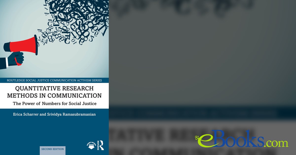 Quantitative Research Methods in Communication (2nd ed.)