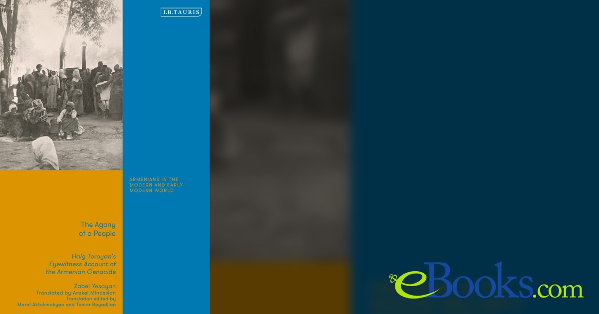The Agony of a People by Zabel Yesayan (ebook)