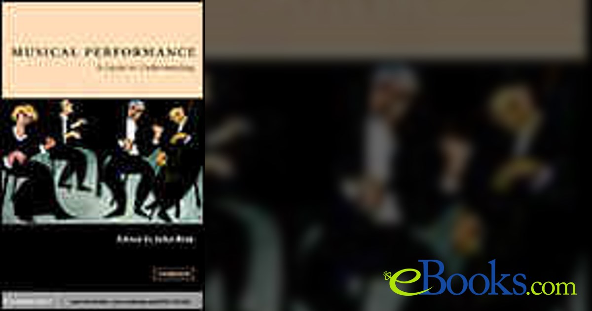 Musical Performance by John Rink (ebook)