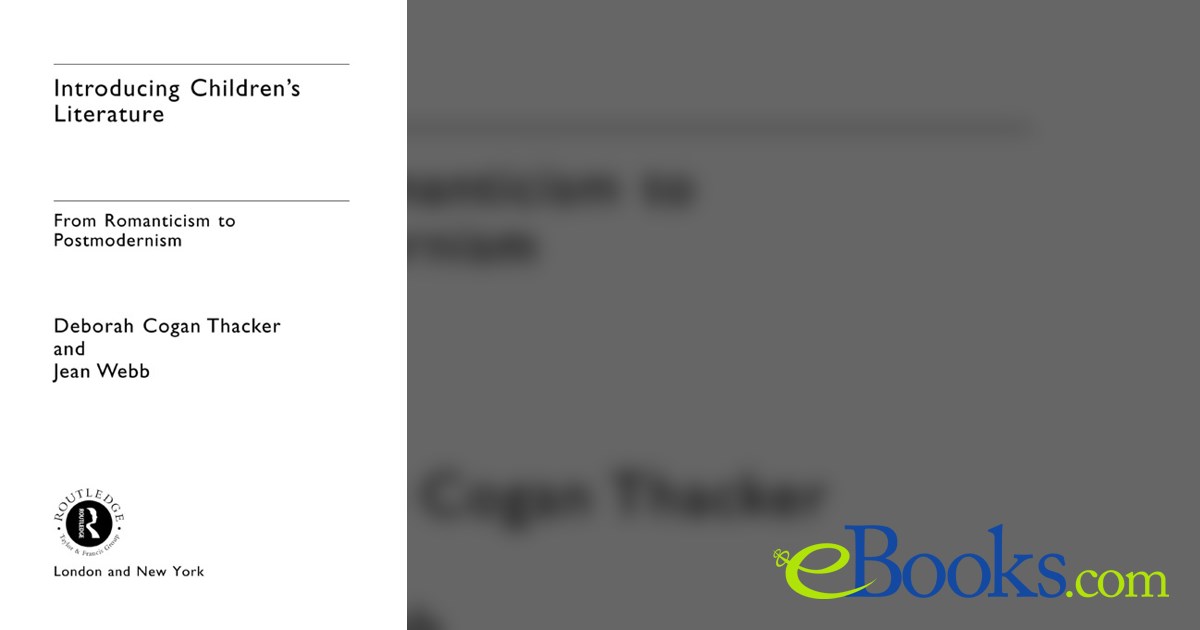 Introducing Children's Literature by Deborah Cogan Thacker (ebook)