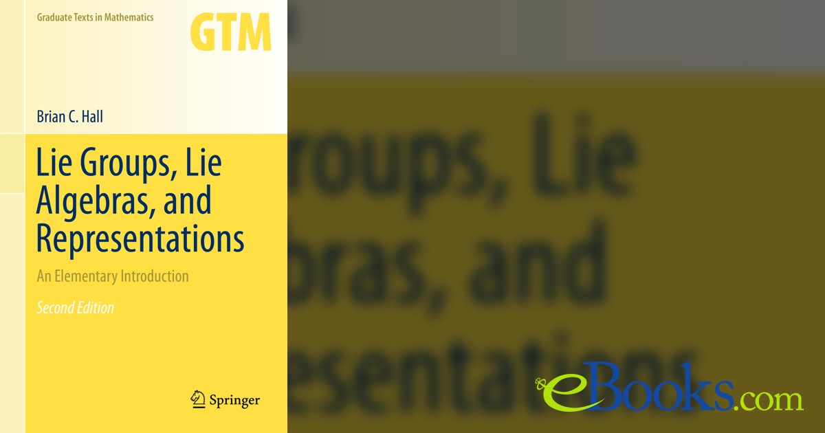 Lie Groups, Lie Algebras, and Representations (2nd ed.)