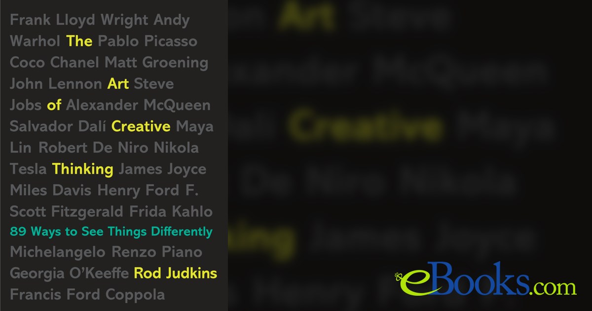 The Art of Creative Thinking by Rod Judkins (ebook)