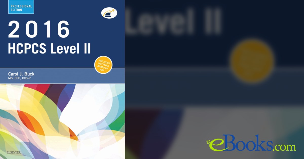 2016 HCPCS Level II Professional Edition - E-Book
