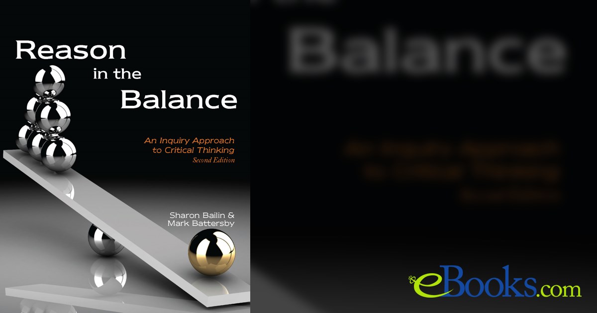 Reason in the Balance (2nd ed.) by Sharon Bailin (ebook)