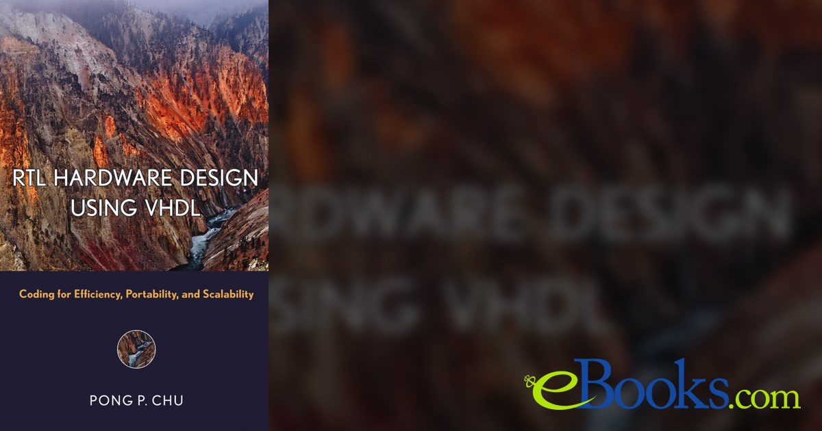 Rtl Hardware Design Using Vhdl By Pong P Chu Ebook 5874