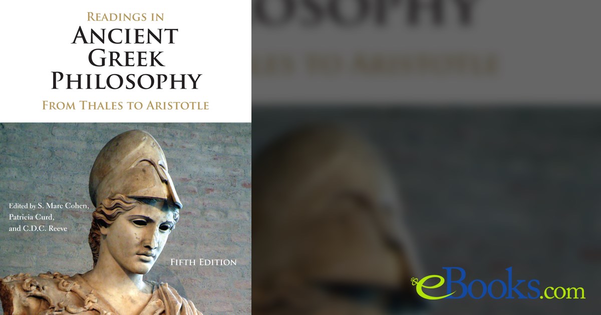 Readings in Ancient Greek Philosophy (5th ed.)