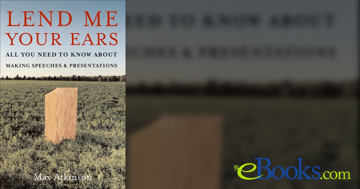 Lend Me Your Ears by Max Atkinson (ebook)