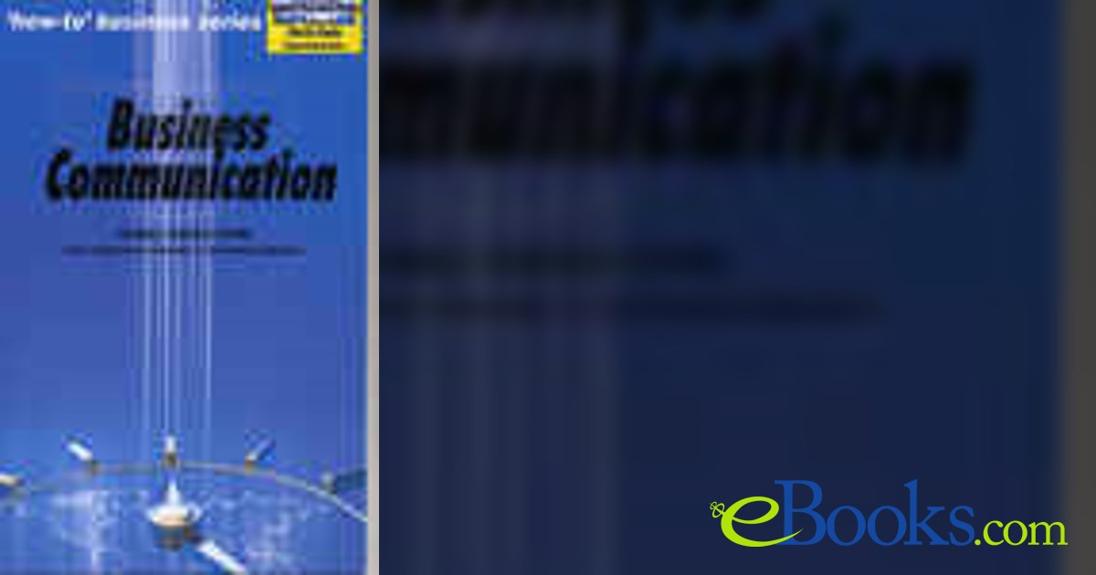 BUSINESS COMMUNICATION (2nd ed.) by Rodney Overton (ebook)