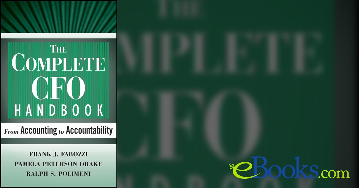 The Complete CFO Handbook (4th ed.) by Frank J. Fabozzi (ebook)
