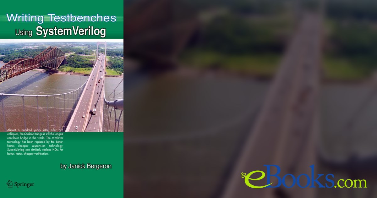 Writing Testbenches Using Systemverilog By Janick Bergeron Ebook 1053