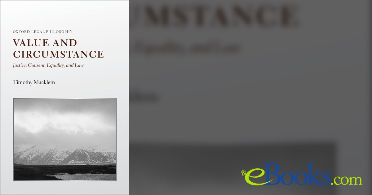 Value and Circumstance by Timothy Macklem (ebook)