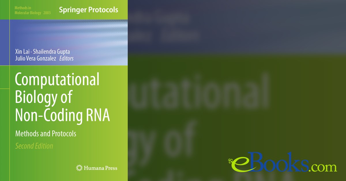 Computational Biology of Non-Coding RNA (2nd ed.) by Xin Lai (ebook)