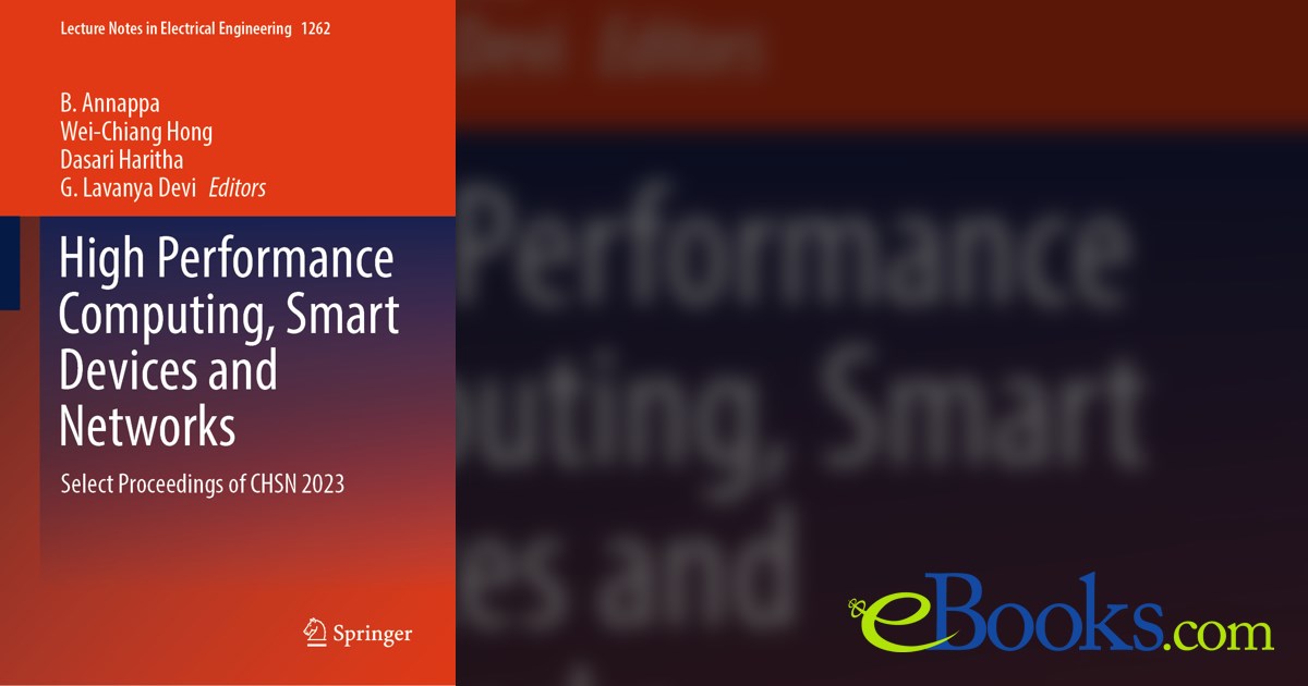 High Performance Computing, Smart Devices and Networks