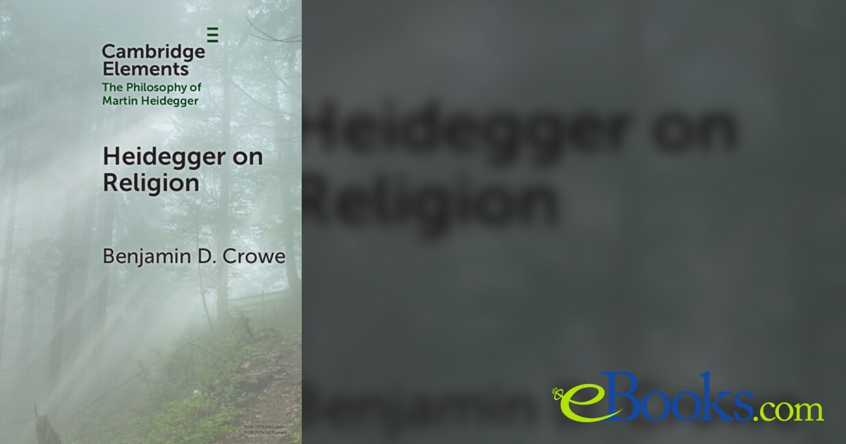 Heidegger on Religion by Benjamin D. Crowe (ebook)
