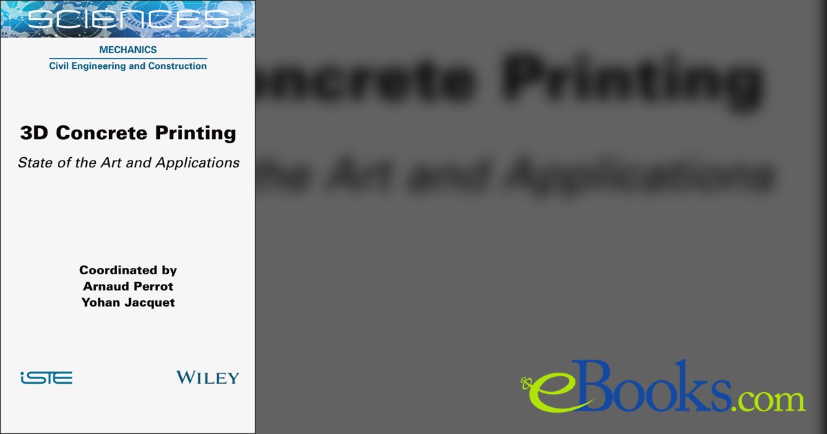 3D Concrete Printing by Arnaud Perrot (ebook)