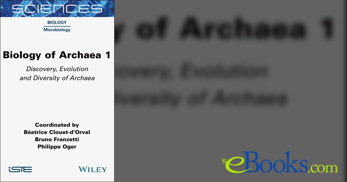 Biology of Archaea 1 by Béatrice Clouet-d'Orval (ebook)