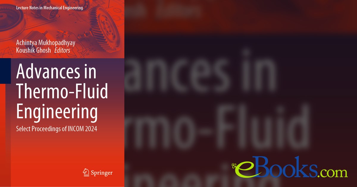 Advances in Thermo-Fluid Engineering