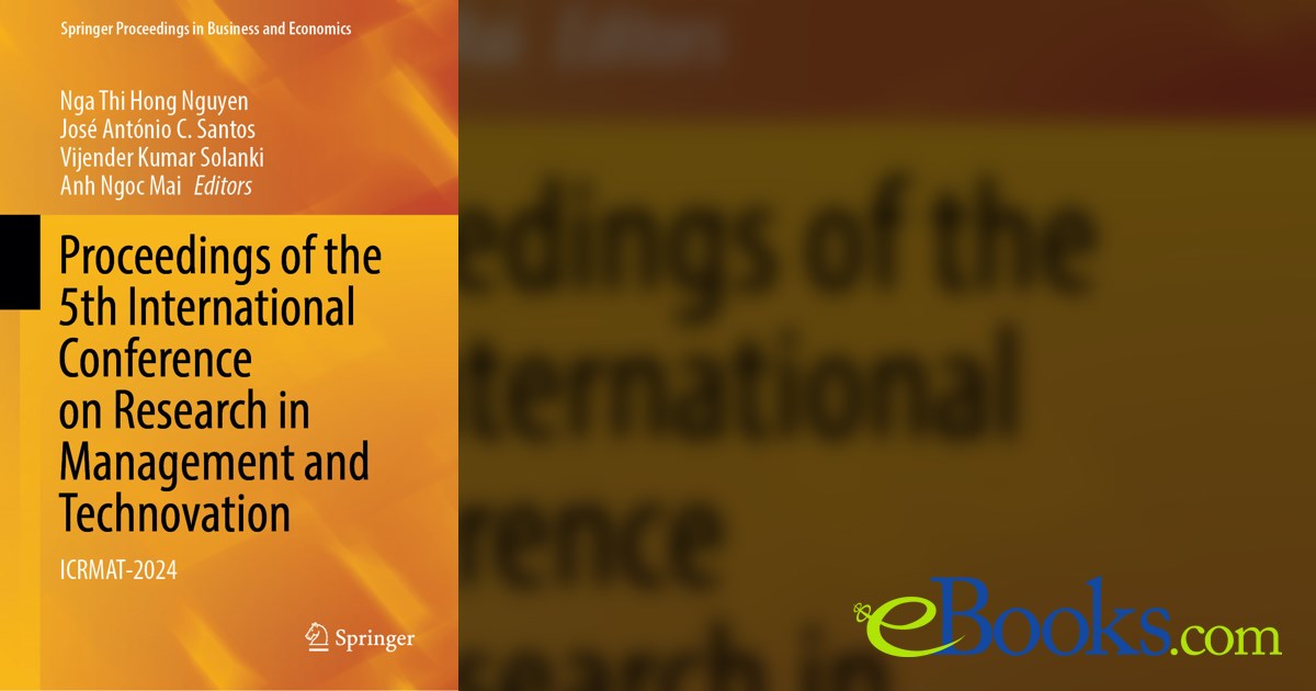 Proceedings of the 5th International Conference on Research in ...
