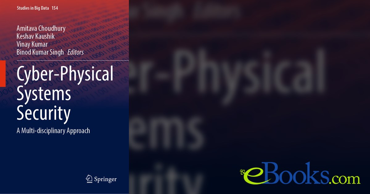 Cyber-Physical Systems Security by Amitava Choudhury (ebook)