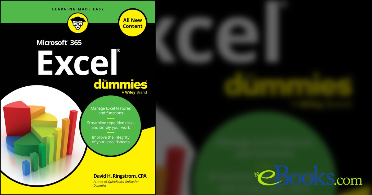 Microsoft 365 Excel For Dummies by David H. Ringstrom (ebook)
