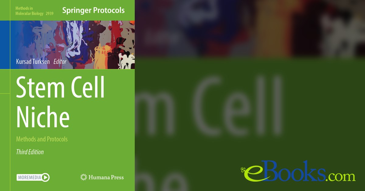 Stem Cell Niche (3rd ed.) by Kursad Turksen (ebook)
