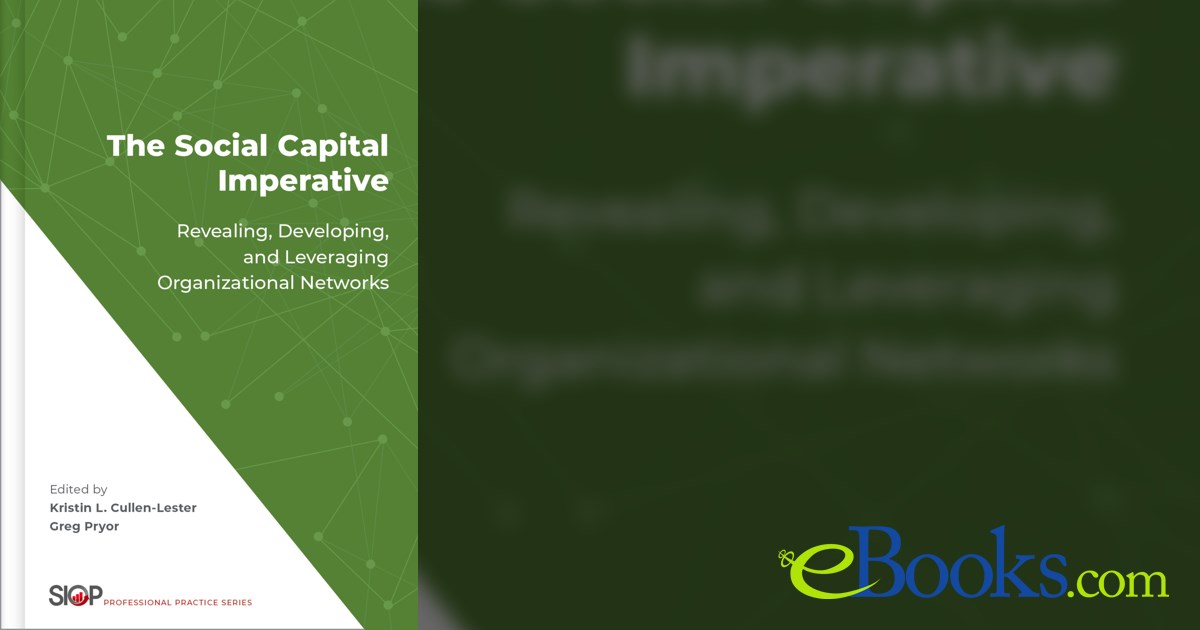 The Social Capital Imperative by Kristin L. Cullen-Lester (ebook)