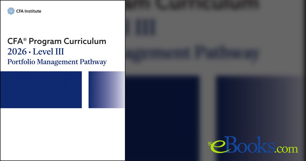2026 CFA Program Curriculum Level III Portfolio Management Pathway Box Set