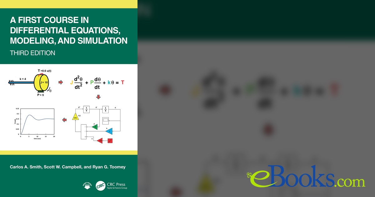 A First Course in Differential Equations, Modeling, and Simulation
