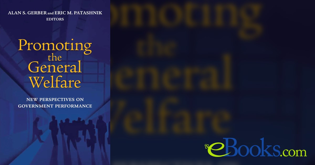 Promoting the General Welfare by Alan S. Gerber (ebook)