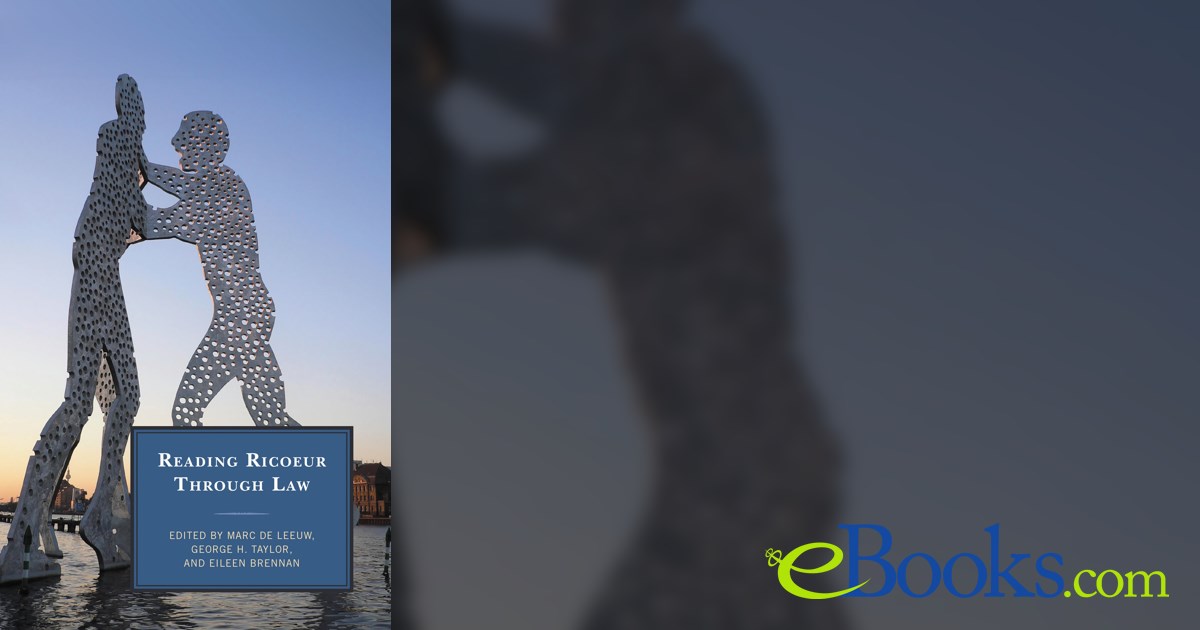 Reading Ricoeur through Law by Olivier Abel (ebook)