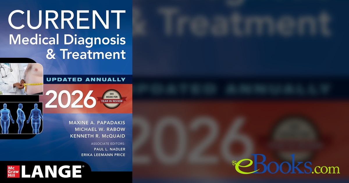 CURRENT Medical Diagnosis and Treatment 2026 (65th ed.)
