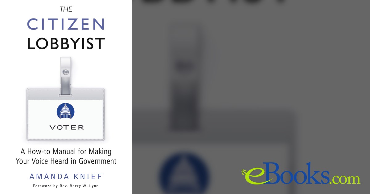 The Citizen Lobbyist by Amanda Knief (ebook)