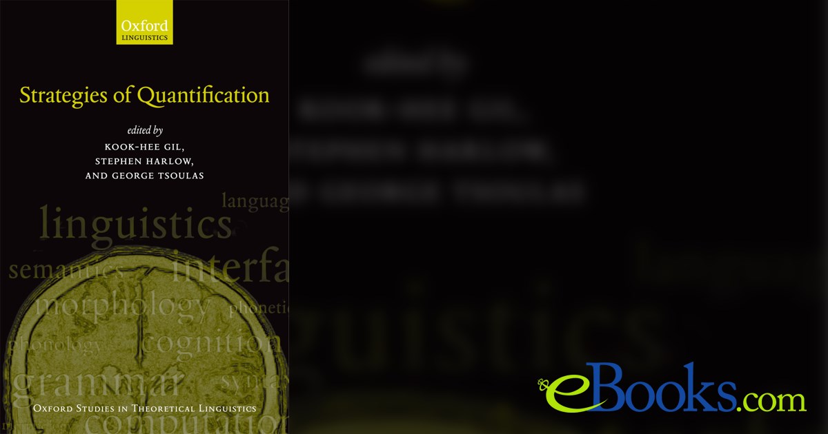 Strategies of Quantification by Kook-Hee Gil (ebook)