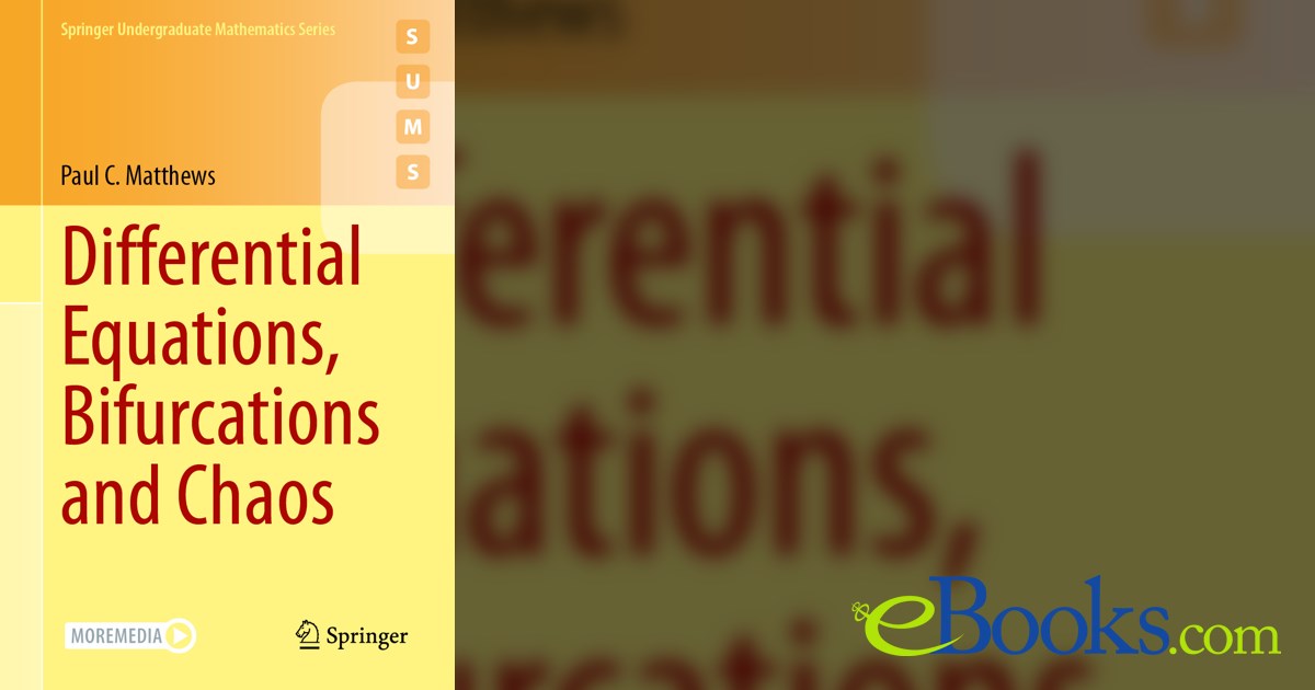 Differential Equations, Bifurcations and Chaos