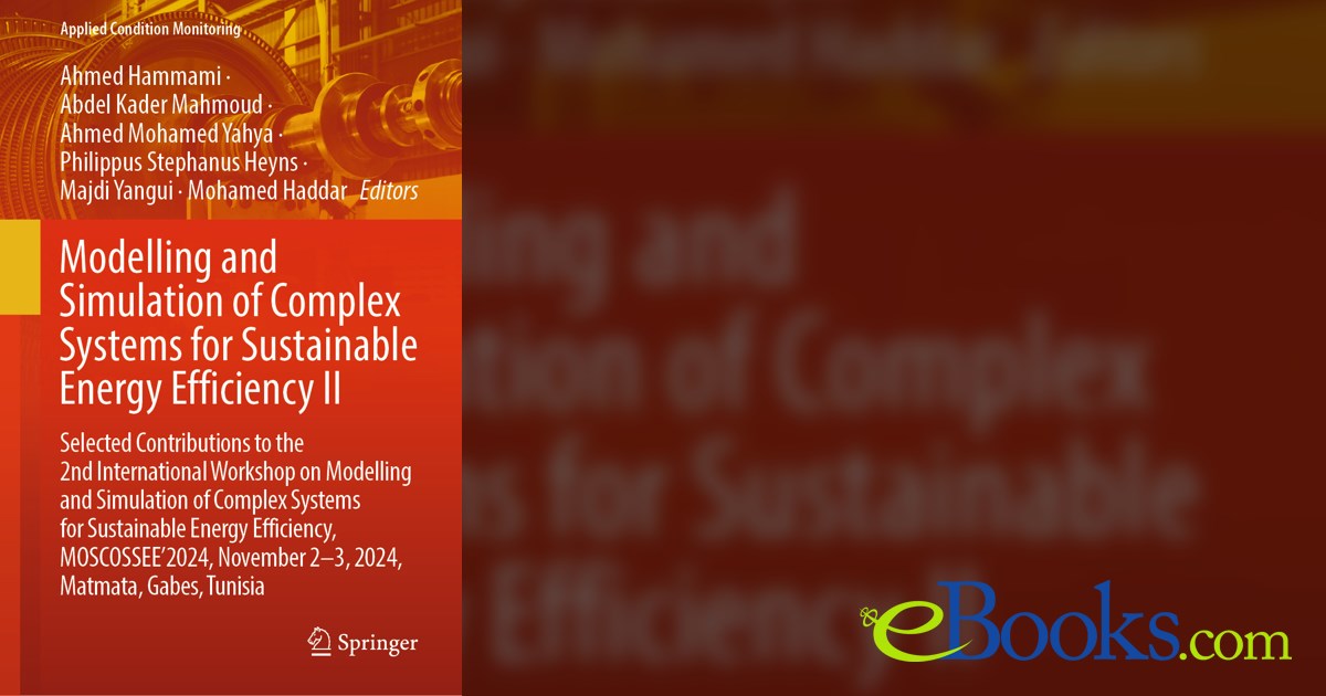 Modelling and Simulation of Complex Systems for Sustainable Energy ...