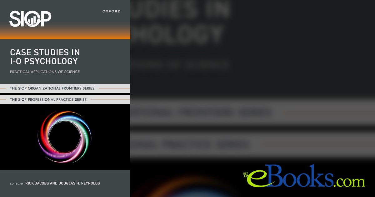 Case Studies in I-O Psychology by Rick Jacobs (ebook)
