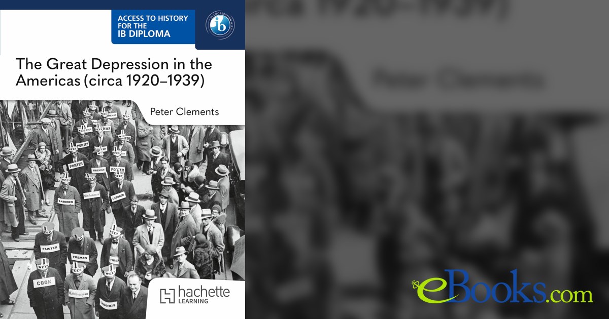 Access to History for the IB Diploma: The Great Depression in the ...