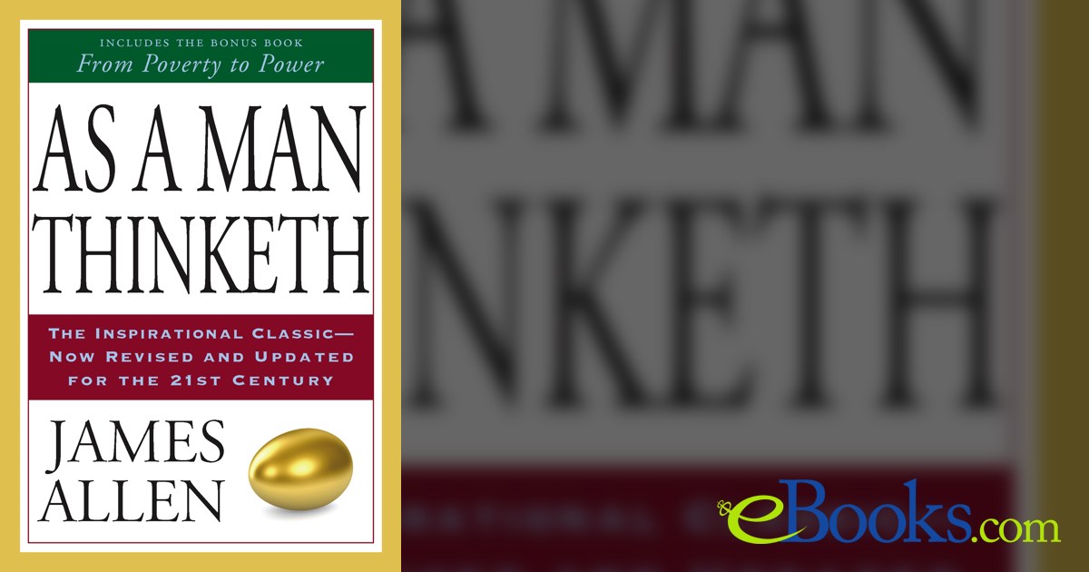 As a Man Thinketh by James Allen (ebook)