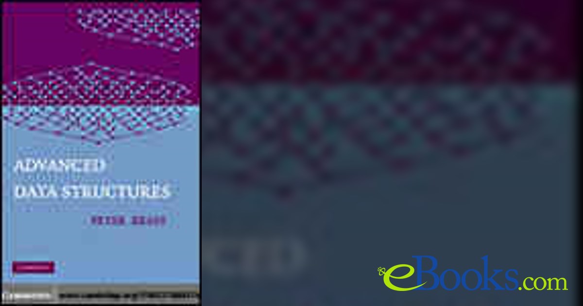 Advanced Data Structures by Peter Brass (ebook)