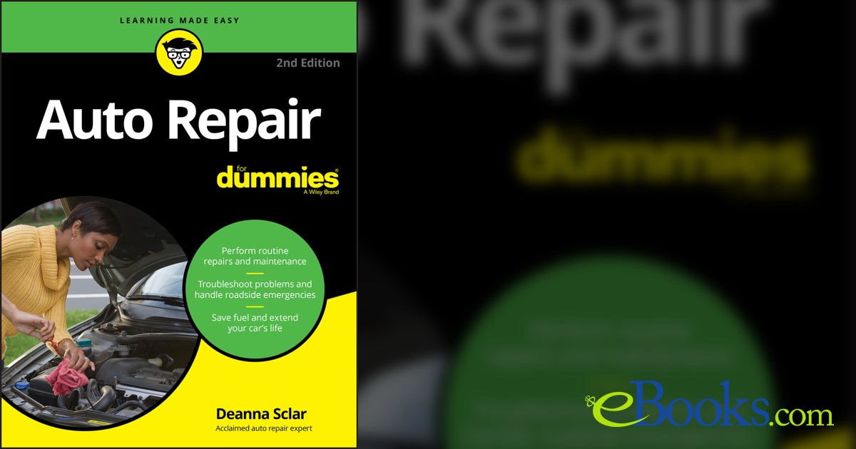 Auto Repair For Dummies (2nd ed.) by Deanna Sclar (ebook)