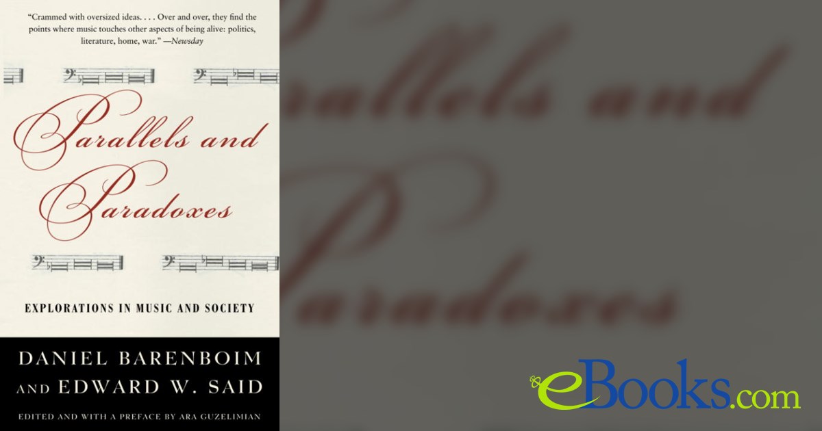 Parallels and Paradoxes by Edward W. Said (ebook)