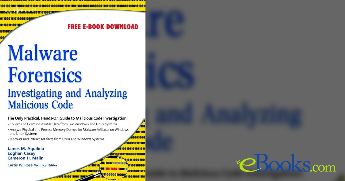Malware Forensics by Casey BS, MA, Eoghan (ebook)