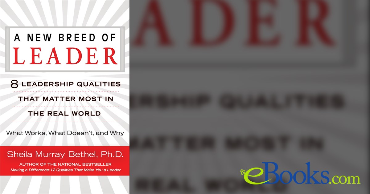 A New Breed of Leader by Sheila Murray Bethel (ebook)