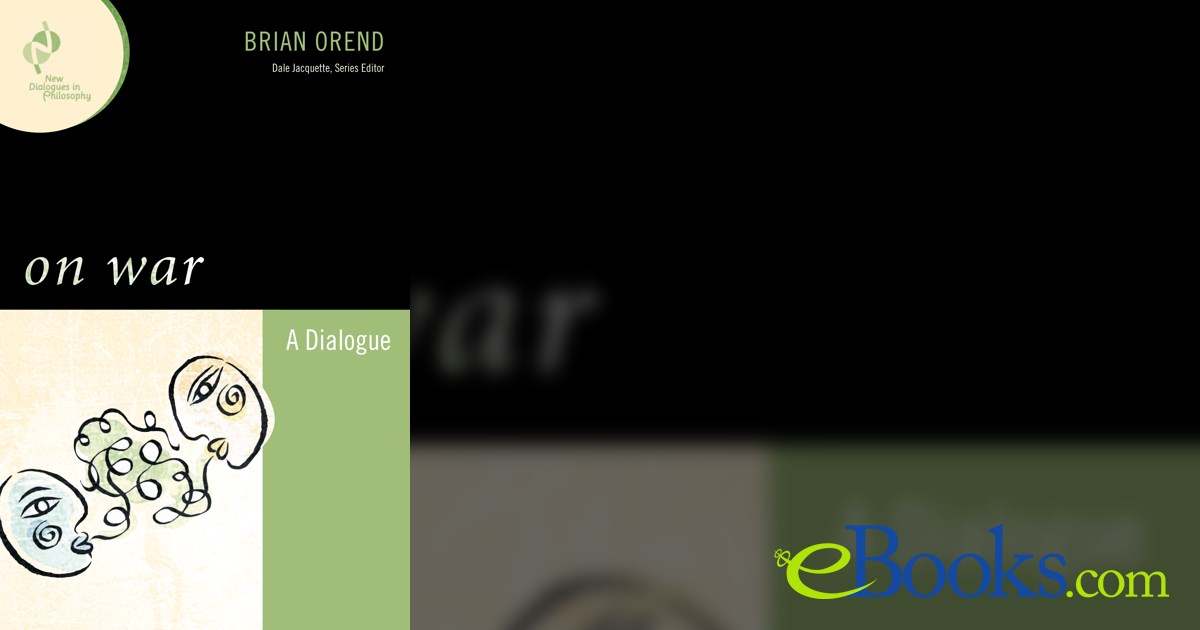 On War by Brian Orend (ebook)
