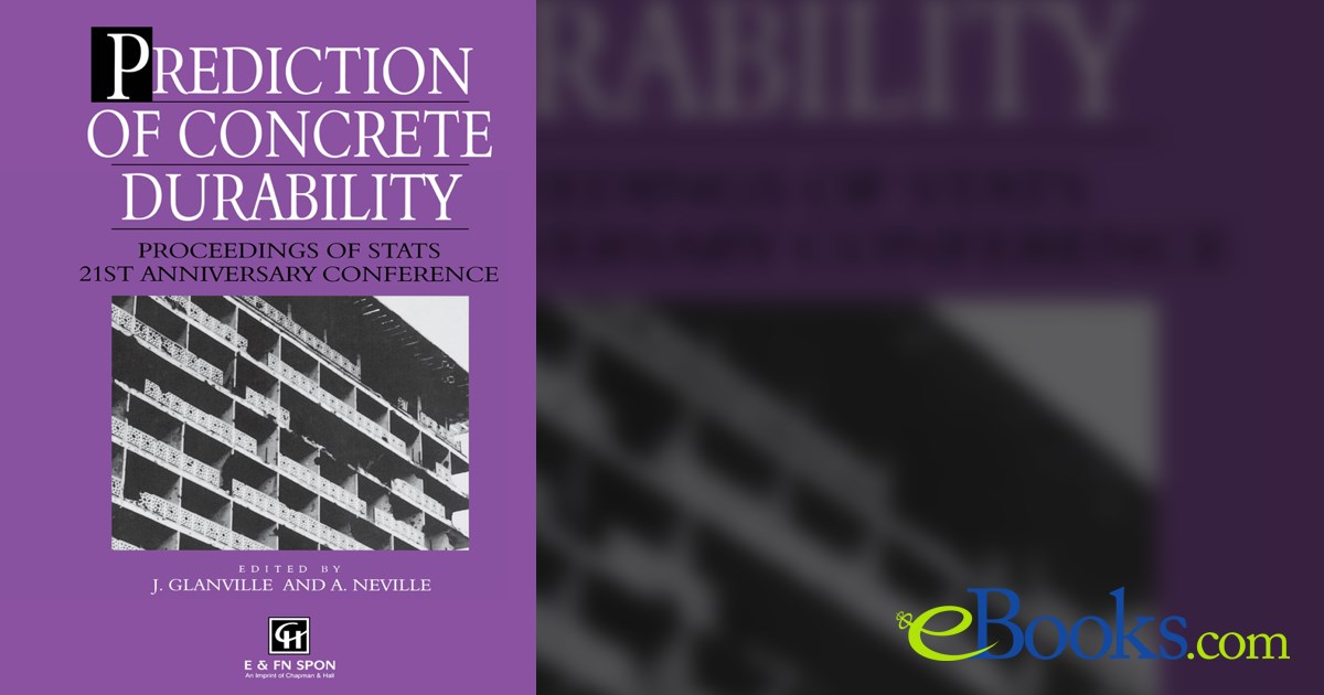 Prediction of Concrete Durability by J. Glanville (ebook)