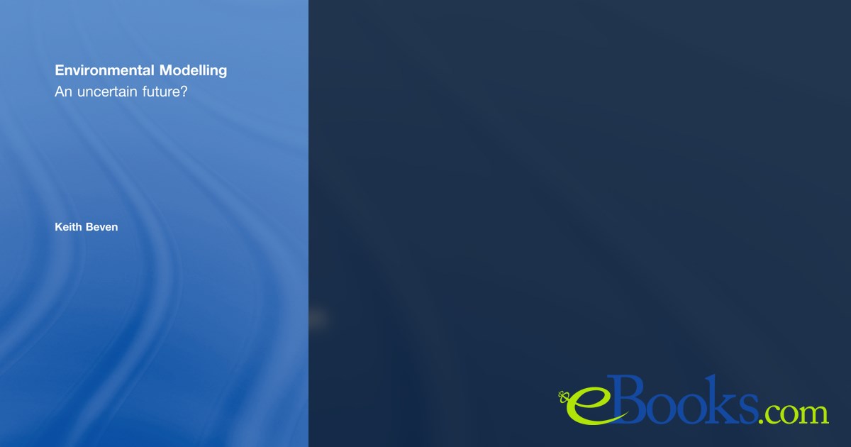 Environmental Modelling by Keith Beven (ebook)