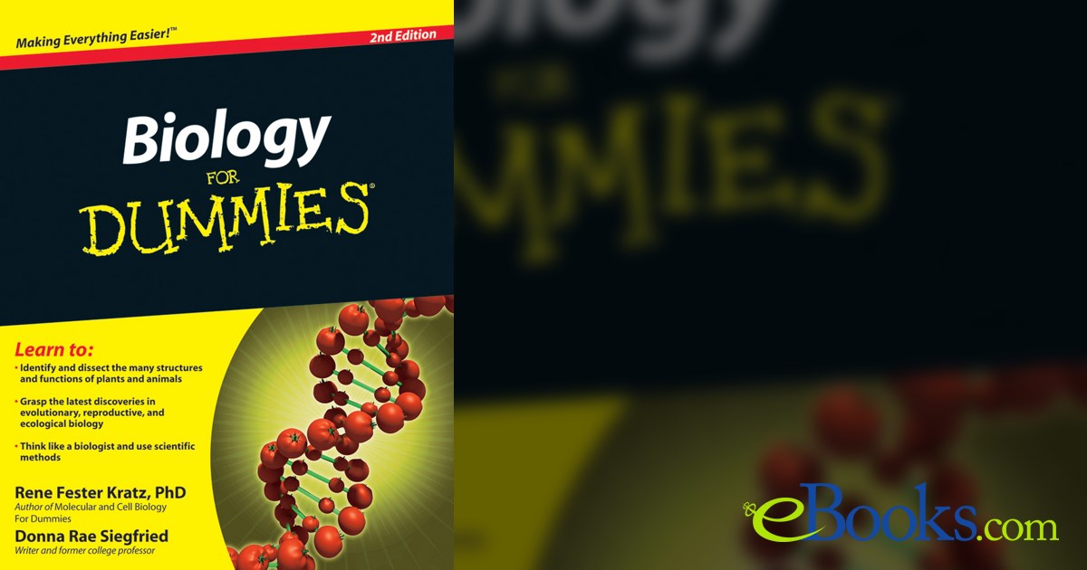Biology For Dummies (2nd ed.) by Rene Fester Kratz (ebook)