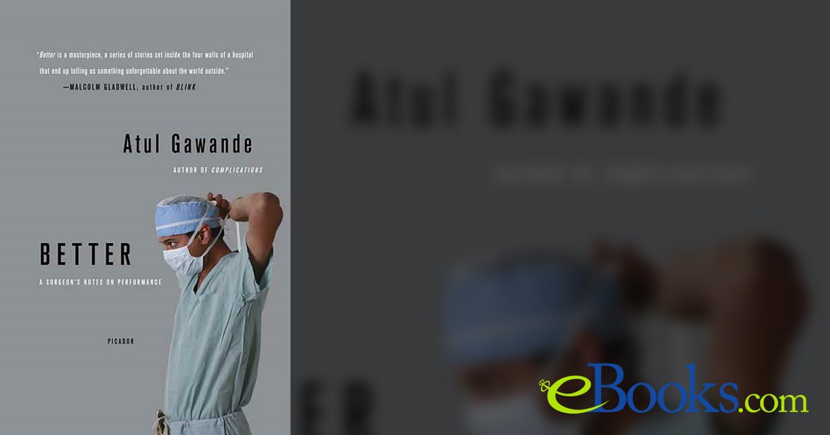 Better by Atul Gawande (ebook)
