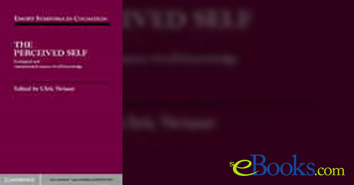 The Perceived Self by Ulric Neisser (ebook)